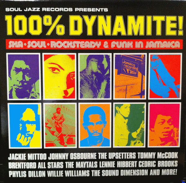 ・アーティスト Various ・タイトル 100% Dynamite ・レーベル・型番 SOUL JAZZ SJRLP40 ・フォーマット LPレコード ・コンディション(盤) 良い (VG+) ・コンディション(ジャケット) 良い (V...