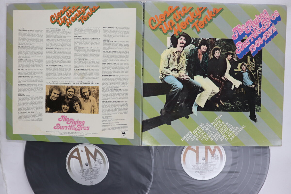 ・アーティスト Flying Burrito Bros ・タイトル Close Up The Honky Tonks ・レーベル・型番 A&M AMLH63631 ・フォーマット LPレコード ・コンディション(盤) 良い (VG+) ・コ...
