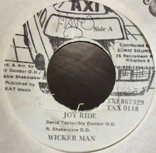 ・アーティスト Wickerman ・タイトル Joy Ride ・レーベル・型番 Taxi TAX0118 ・フォーマット 7インチレコード ・コンディション(盤) 良い (VG+) ・コンディション(ジャケット) ・コンディション(帯)...