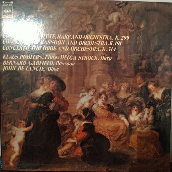・アーティスト Wolfgang Amadeus Mozart ・タイトル Three Favorite Mozart Concertos ・レーベル・型番 CBS/Sony FCCA215 ・フォーマット LPレコード ・コンディション(...