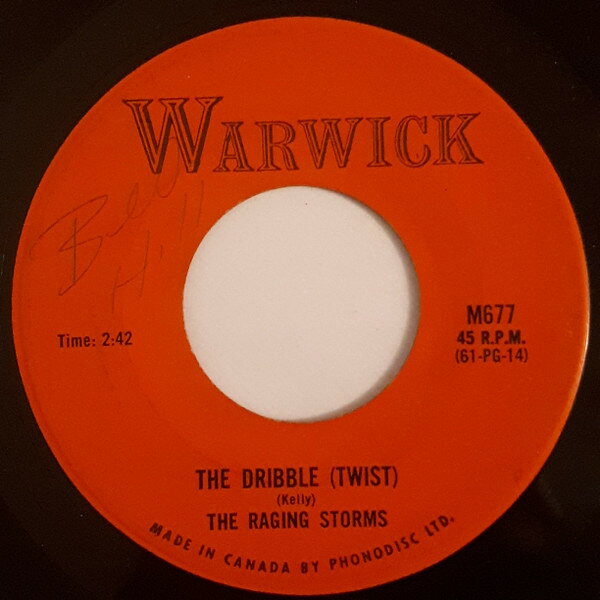 ・アーティスト Raging Storms ・タイトル Dribble (Twist) ・レーベル・型番 WARWICK M677 ・フォーマット 7インチレコード ・コンディション(盤) 可 (VG) ・コンディション(ジャケット) プレ...