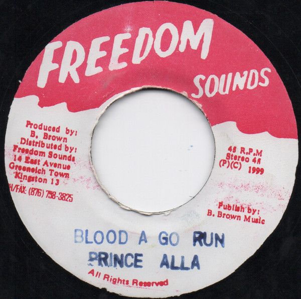 ・アーティスト Prince Alla / Mr X ・タイトル Blood A Go Run / Oh Jah Ja ・レーベル・型番 Freedom Sounds NONE ・フォーマット 7インチレコード ・コンディション(盤) 良い...