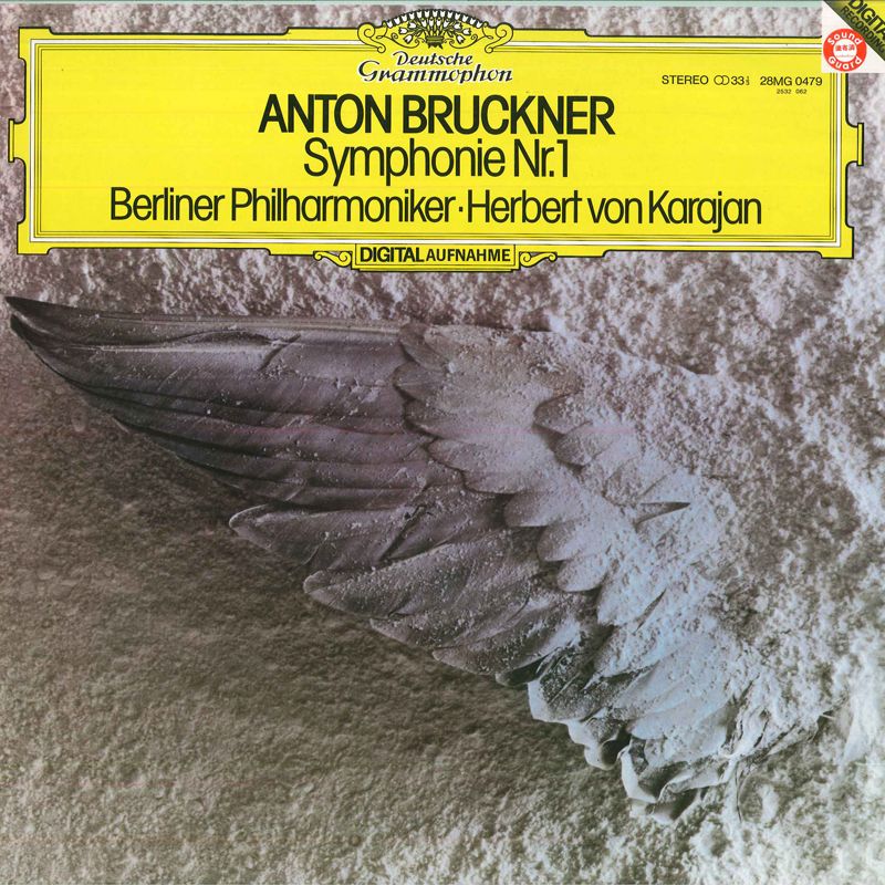 ・アーティスト ベルリン・フィルハーモニー管弦楽団, ヘルベルト・フォン・カラヤン ・タイトル アントン・ブルックナー 交響曲第1番ハ短調 ・レーベル・型番 DEUTSCHE GRAMMOPHON 28MG0479 ・フォーマット LPレコ...