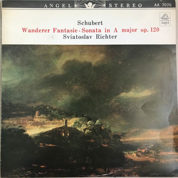 ・アーティスト スヴィアトスラス・リフテル ・タイトル シューベルト, さすらい人, 幻想曲ハ長調, ピアノ・ソナタ　イ長調 ・レーベル・型番 ANGEL AA7070 ・フォーマット LPレコード ・コンディション(盤) 良い (VG+)...