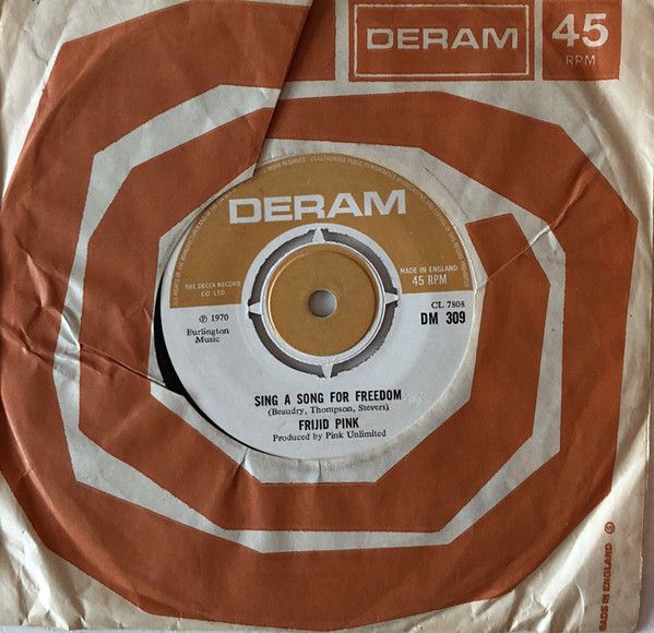 ・アーティスト Frijid Pink ・タイトル Sing A Song For Freedom ・レーベル・型番 Deram DM309 ・フォーマット 7インチレコード ・コンディション(盤) 良い (VG+) ・コンディション(ジャ...