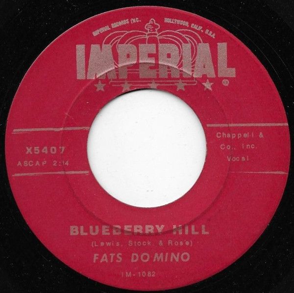 ・アーティスト Fats Domino ・タイトル Blueberry Hill ・レーベル・型番 Imperial (12) X5407 ・フォーマット 7インチレコード ・コンディション(盤) 非常に良い(EX) ・コンディション(ジャ...