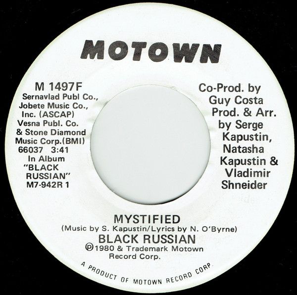 ・アーティスト Black Russian ・タイトル Mystified ・レーベル・型番 Motown M1497F ・フォーマット 7インチレコード ・コンディション(盤) 非常に良い(EX) ・コンディション(ジャケット) プレイン...