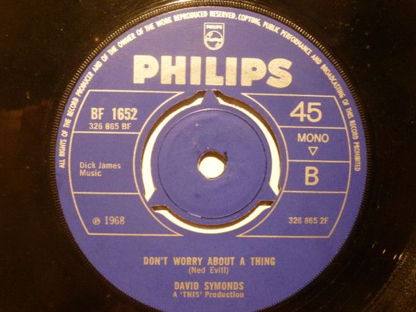 ・アーティスト David Symonds ・タイトル Here Is The News ・レーベル・型番 Philips, Philips BF1652 ・フォーマット 7インチレコード ・コンディション(盤) 非常に良い(EX) ・コン...