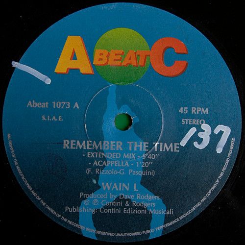 ・アーティスト Wain L ・タイトル Remember The Time ・レーベル・型番 A.Beat-C. ABEAT1073 ・フォーマット 12インチレコード ・コンディション(盤) 良い (VG+) ・コンディション(ジャケッ...
