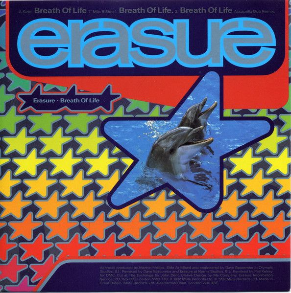 ・アーティスト Erasure ・タイトル Breath Of Life ・レーベル・型番 Mute MUTE142 ・フォーマット 7インチレコード ・コンディション(盤) 良い (VG+) ・コンディション(ジャケット) 良い (VG+...