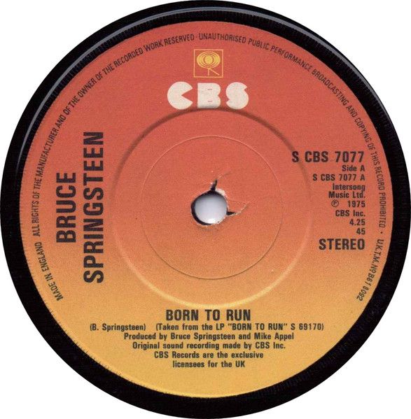 ・アーティスト Bruce Springsteen ・タイトル Born To Run ・レーベル・型番 CBS SCBS7077 ・フォーマット 7インチレコード ・コンディション(盤) 非常に良い(EX) ・コンディション(ジャケット)...