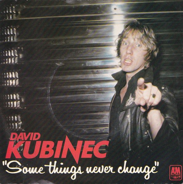・アーティスト David Kubinec ・タイトル Some Things Never Change ・レーベル・型番 A&M Records AMS7394 ・フォーマット 7インチレコード ・コンディション(盤) 非常に良い(EX)...