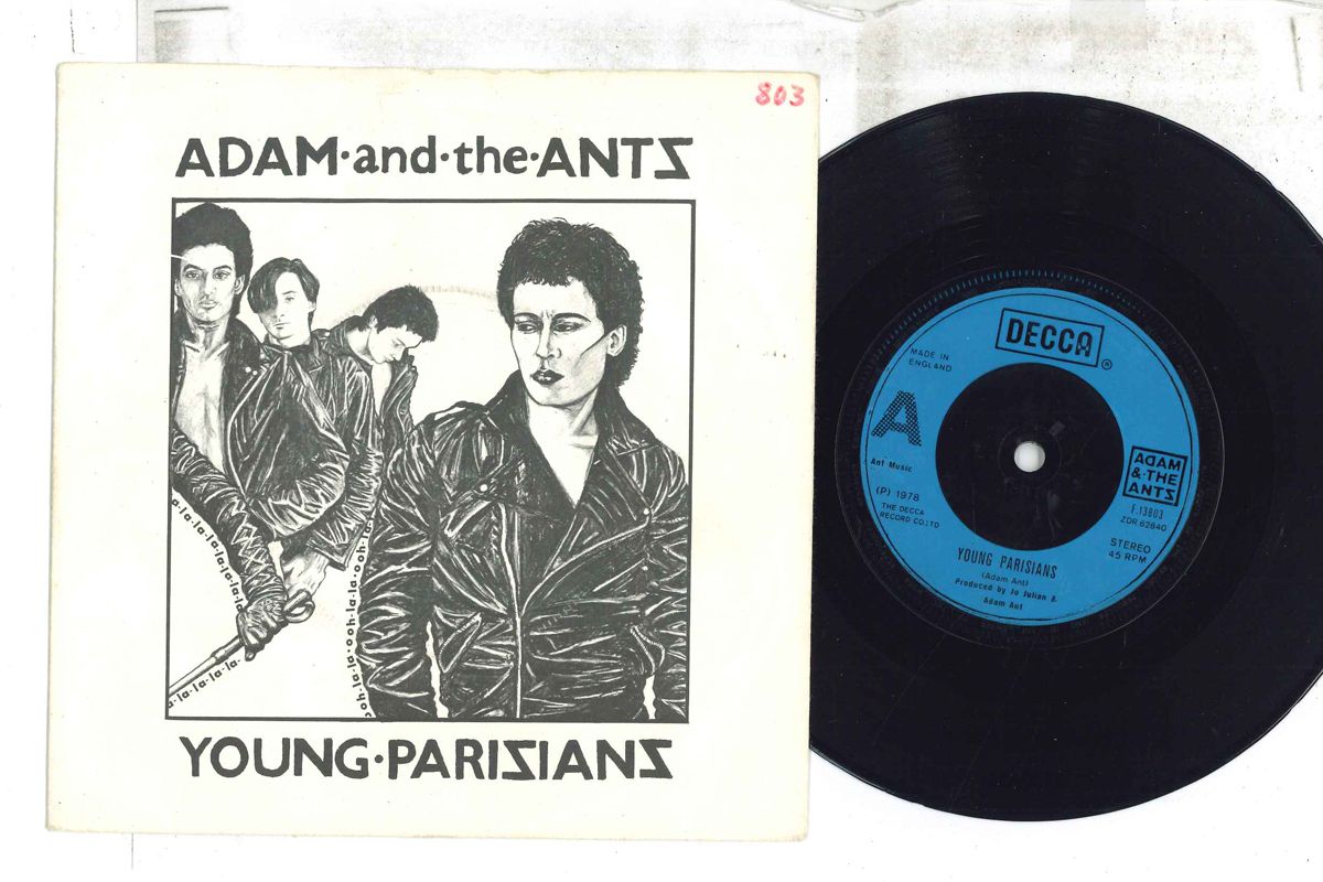 ・アーティスト Adam & The Ants ・タイトル Young Parisians ・レーベル・型番 Decca, Decca F13803 ・フォーマット 7インチレコード ・コンディション(盤) 良い (VG+) ・コンディショ...