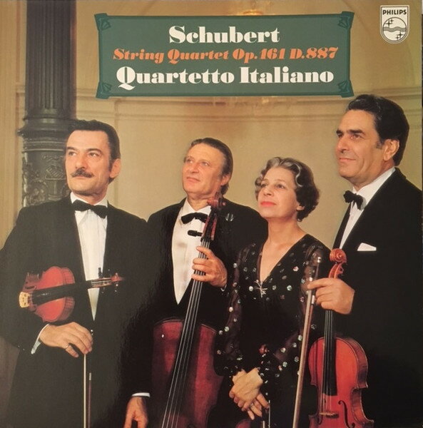 ・アーティスト Schubert,quartetto Italiano ・タイトル String Quartet Op.161 D.887 ・レーベル・型番 PHILIPS 9500409 ・フォーマット LPレコード ・コンディション(盤...