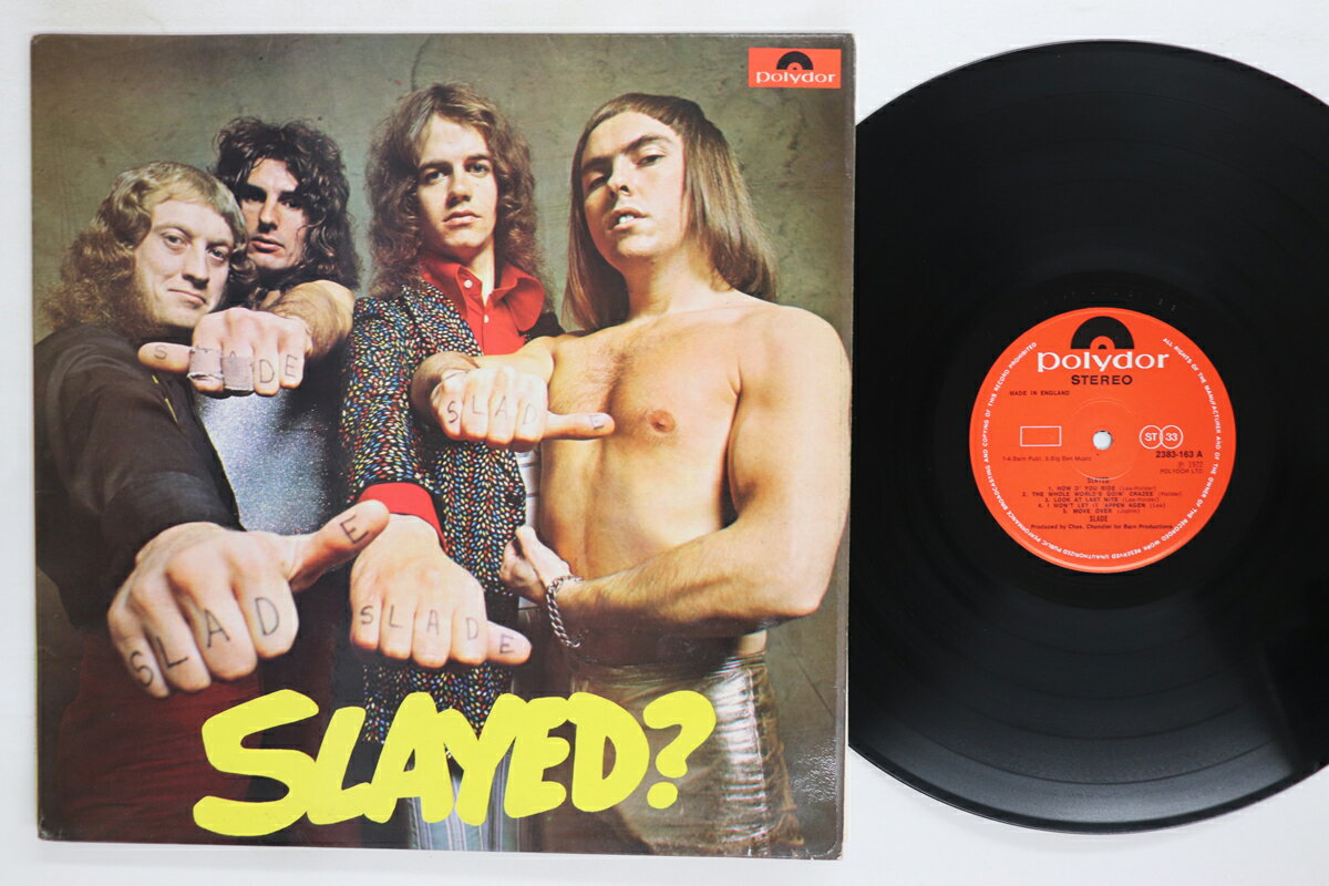 ・アーティスト Slade ・タイトル Slayed? ・レーベル・型番 Polydor 2383163 ・フォーマット LPレコード ・コンディション(盤) 良い (VG+) ・コンディション(ジャケット) 良い (VG+) ・コンディシ...