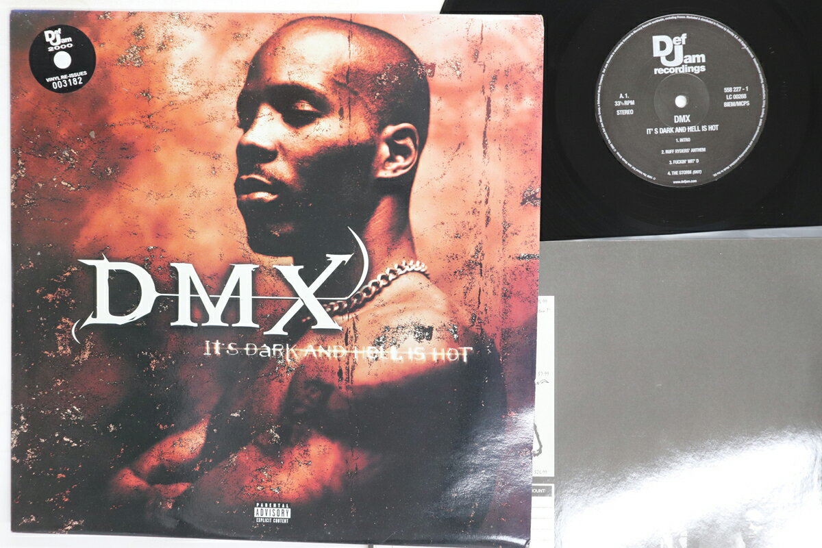 ・アーティスト Dmx ・タイトル It's Dark And Hell Is Hot ・レーベル・型番 DEF JAM RECORDINGS 5582271 ・フォーマット LPレコード ・コンディション(盤) 良い (VG+) ・コンデ...