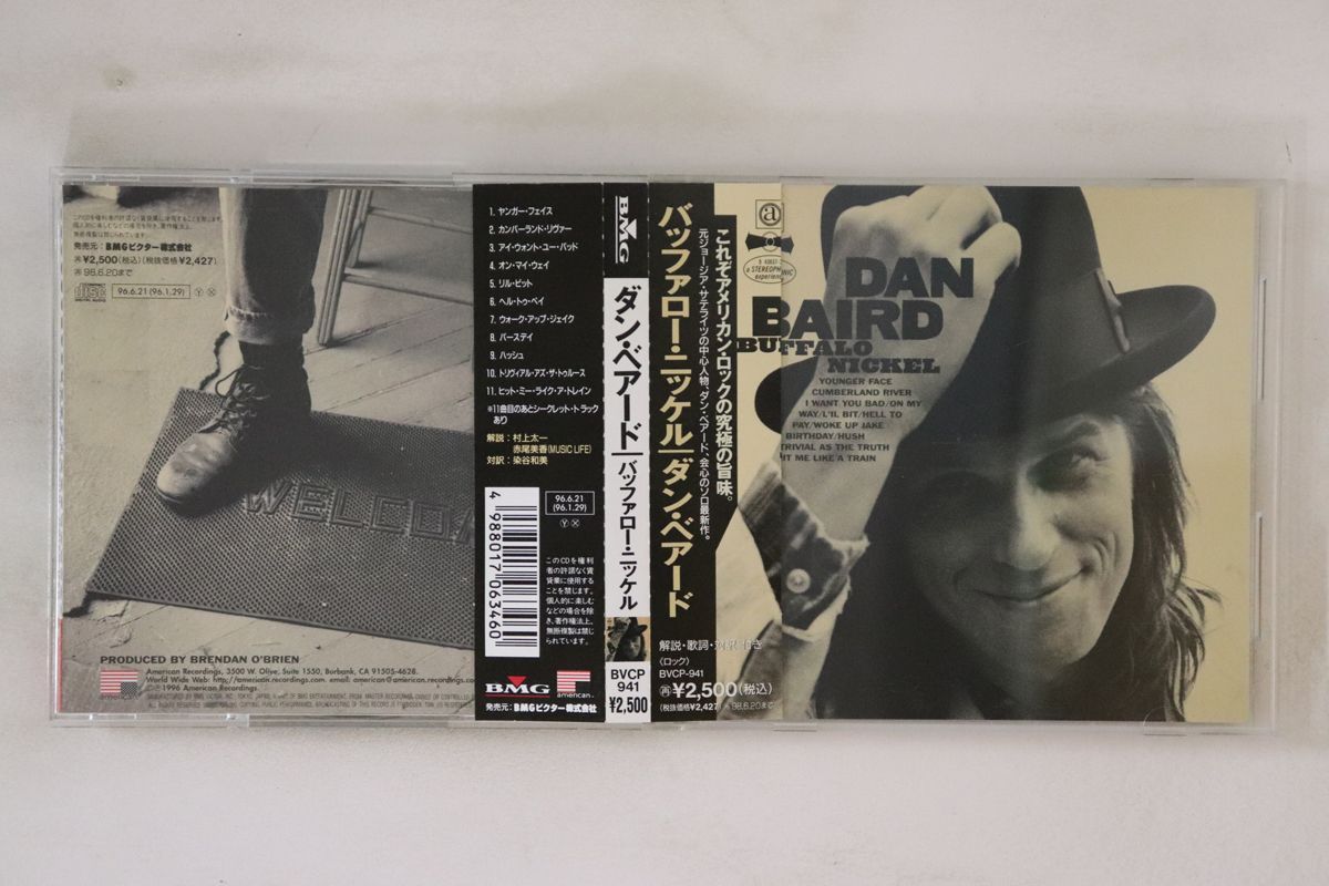 ・アーティスト Dan Baird ・タイトル Buffalo Nickel ・レーベル・型番 American Recordings BVCP941 ・フォーマット CD ・コンディション(盤) 良い (VG+) ・コンディション(ジャケ...