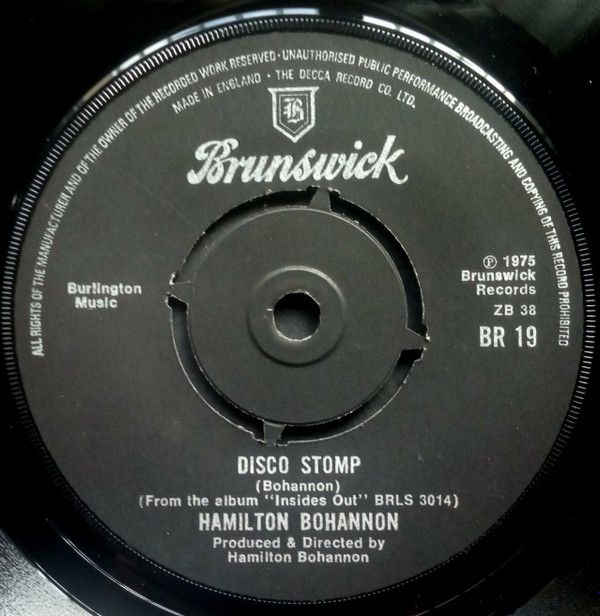 ・アーティスト Hamilton Bohannon ・タイトル Disco Stomp ・レーベル・型番 Brunswick BR19 ・フォーマット 7インチレコード ・コンディション(盤) 非常に良い(EX) ・コンディション(ジャケッ...