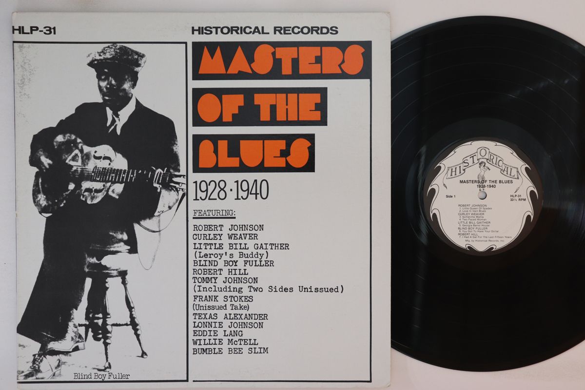 ・アーティスト Various ・タイトル Masters Of The Blues ・レーベル・型番 HISTORICAL HLP31 ・フォーマット LPレコード ・コンディション(盤) 良い (VG+) ・コンディション(ジャケット)...