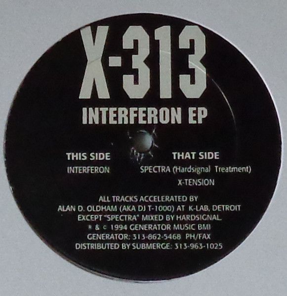 ・アーティスト X-313 ・タイトル Interferon EP ・レーベル・型番 Generator Records GEN011 ・フォーマット 12インチレコード ・コンディション(盤) 良い (VG+) ・コンディション(ジャケッ...