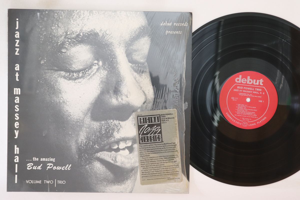 ・アーティスト Bud Powell ・タイトル Jazz At Massey Hall Volume Two ・レーベル・型番 Original Jazz Classics, Debut Records OJC111 ・フォーマット LP...