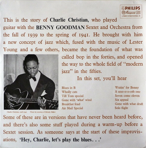 ・アーティスト Charlie Christian With Benny Goodman Sextet And Benny Goodman And His Orchestra ・タイトル With The Benny Goodman Sex...