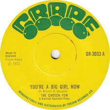 ・アーティスト Chosen Few ・タイトル You're A Big Girl Now ・レーベル・型番 Grape GR3033 ・フォーマット 7インチレコード ・コンディション(盤) 非常に良い(EX) ・コンディション(ジャケ...