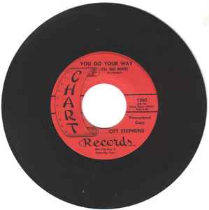 ・アーティスト Ott Stephens ・タイトル Over There With Her / You Go Your Way (I'll Go Mine) ・レーベル・型番 CHART 1260PROMO ・フォーマット 7インチレコー...