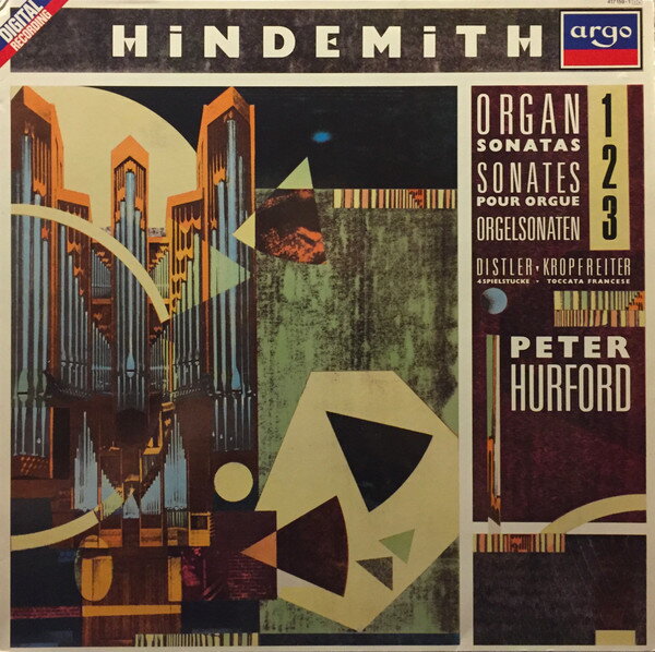 ・アーティスト Paul Hindemith , Peter Hurford ・タイトル Organ Sonatas ・レーベル・型番 Argo 4171591 ・フォーマット LPレコード ・コンディション(盤) ほぼ新品 (M-) ・コ...