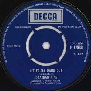 ・アーティスト Jonathan King ・タイトル Let It All Hang Out ・レーベル・型番 Decca F12988 ・フォーマット 7インチレコード ・コンディション(盤) 良い (VG+) ・コンディション(ジャケ...