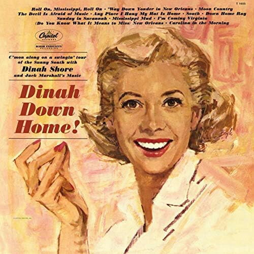 ・アーティスト Dinah Shore ・タイトル Dinah, Down Home ・レーベル・型番 CAPITOL T1655 ・フォーマット LPレコード ・コンディション(盤) 可 (VG) ・コンディション(ジャケット) 悪い (...