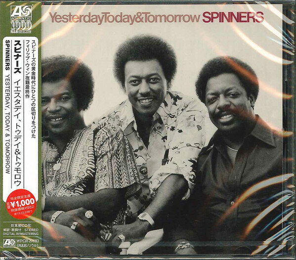 ・アーティスト Spinners ・タイトル Yesterday, Today & Tomorrow ・レーベル・型番 ATLANTIC WPCR27683 ・フォーマット CD ・コンディション(盤) 非常に良い(EX) ・コンディション...