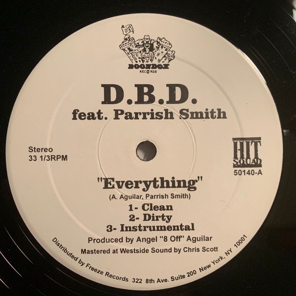・アーティスト D.B.D. ・タイトル Everything / Code Red ・レーベル・型番 Boondox Records, Hit Squad (3) 50140 ・フォーマット 12インチレコード ・コンディション(盤) 良...