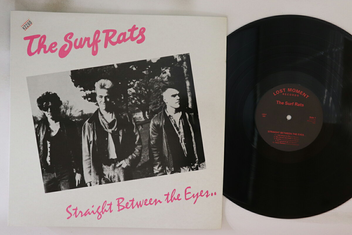 ・アーティスト Surf Rats ・タイトル Straight Between The Eyes.. ・レーベル・型番 LOST MOMENT LMLP069 ・フォーマット LPレコード ・コンディション(盤) 良い (VG+) ・コン...
