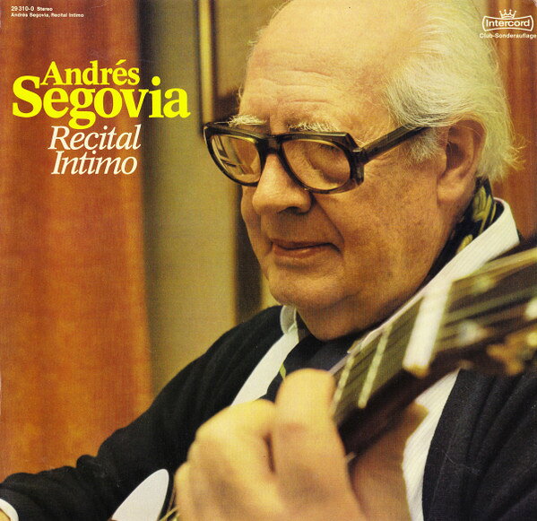 ・アーティスト Andres Segovia ・タイトル Recital Intimo ・レーベル・型番 INTERCORD 293100 ・フォーマット LPレコード ・コンディション(盤) 可 (VG) ・コンディション(ジャケット) ...