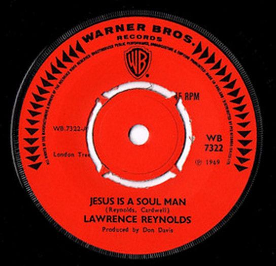 ・アーティスト Lawrence Reynolds ・タイトル Jesus Is A Soul Man ・レーベル・型番 Warner Bros. Records WB732 ・フォーマット 7インチレコード ・コンディション(盤) 良い ...