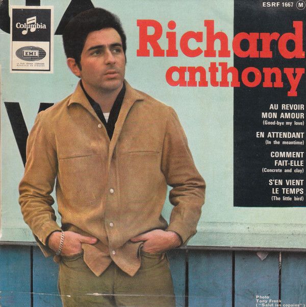 ・アーティスト Richard Anthony ・タイトル Au Revoir Mon Amour ・レーベル・型番 Columbia ESRF1667 ・フォーマット 7インチレコード ・コンディション(盤) 良い (VG+) ・コンディ...
