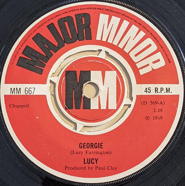 ・アーティスト Lucy Farrington ・タイトル Georgie ・レーベル・型番 Major Minor MM667 ・フォーマット 7インチレコード ・コンディション(盤) 良い (VG+) ・コンディション(ジャケット) プ...