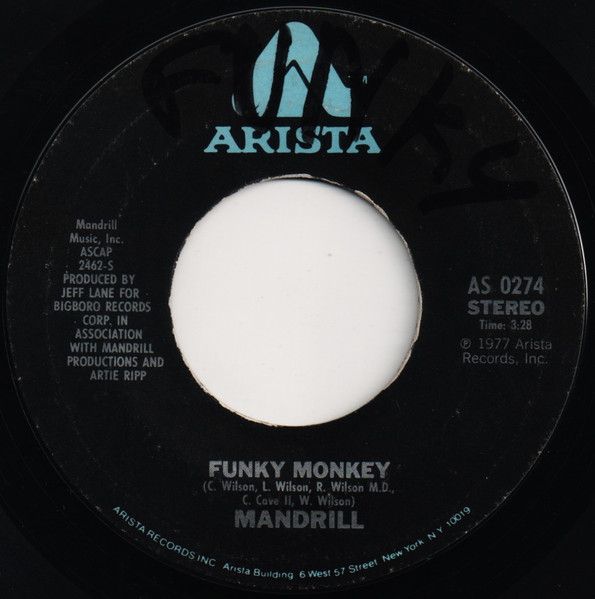 ・アーティスト Mandrill ・タイトル Funky Monkey ・レーベル・型番 Arista AS0274 ・フォーマット 7インチレコード ・コンディション(盤) 非常に良い(EX) ・コンディション(ジャケット) プレインカバ...