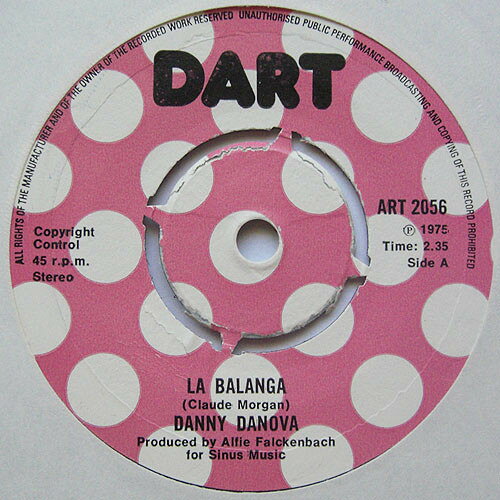 ・アーティスト Danny Danova ・タイトル La Balanga / Pagoda ・レーベル・型番 Dart ART2056 ・フォーマット 7インチレコード ・コンディション(盤) ほぼ新品 (M-) ・コンディション(ジャケ...