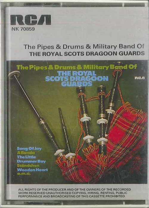 ・アーティスト Various ・タイトル Pipes&drums&military Band Of Royal Scots Dragoon Guards ・レーベル・型番 RCA NK70859 ・フォーマット カセットテープ ・コンディ...