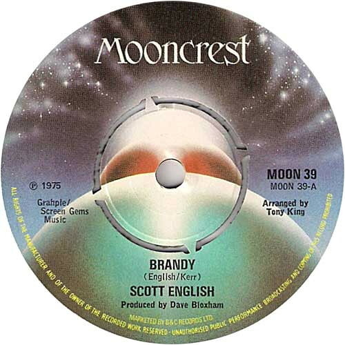 ・アーティスト Scott English ・タイトル Brandy / Lead Me Back ・レーベル・型番 MOONCREST MOON39 ・フォーマット 7インチレコード ・コンディション(盤) 非常に良い(EX) ・コンディ...