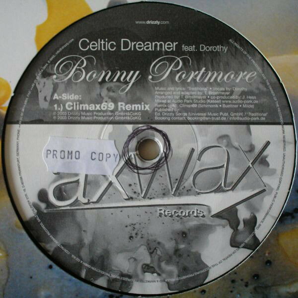 ・アーティスト Celtic Dreamer, Dorothy ・タイトル Bonny Portmore ・レーベル・型番 Axwax Records AXWAX2031 ・フォーマット 12インチレコード ・コンディション(盤) 良い (...