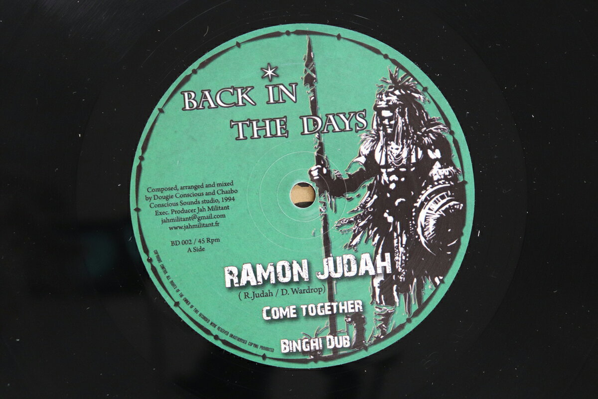 ・アーティスト Ramon Judah ・タイトル Come Together (Originsl); (Binghi Dub) / Come Together (Dj Cut); (Dubwise) ・レーベル・型番 Back In Th...