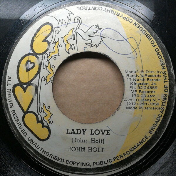 ・アーティスト John Holt ・タイトル Lady Love / Country Boy ・レーベル・型番 Love NONE ・フォーマット 7インチレコード ・コンディション(盤) 良い (VG+) ・コンディション(ジャケット)...