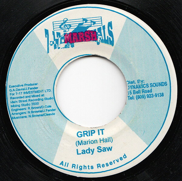 ・アーティスト Lady Saw ・タイトル Grip It ・レーベル・型番 7-17 Marshals NONE ・フォーマット 7インチレコード ・コンディション(盤) 良い (VG+) ・コンディション(ジャケット) ・コンディショ...