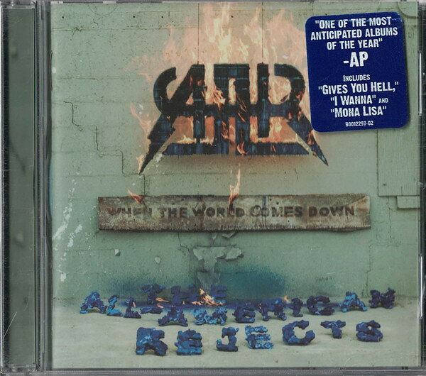 ・アーティスト All-American Rejects ・タイトル When The World Comes Down ・レーベル・型番 Interscope Records, DGC B001229702 ・フォーマット CD ・コンデ...