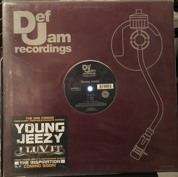 ・アーティスト Young Jeezy ・タイトル I Luv It ・レーベル・型番 Def Jam Recordings B000806411 ・フォーマット 12インチレコード ・コンディション(盤) 良い (VG+) ・コンディショ...
