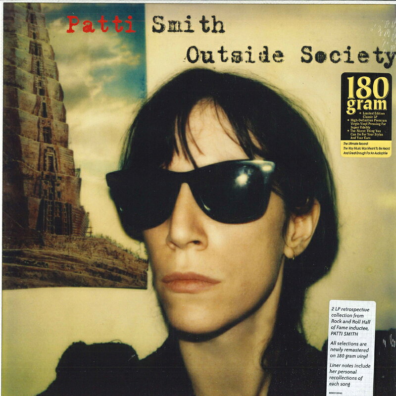 ・アーティスト Patti Smith ・タイトル Outside Society (180g) ・レーベル・型番 Arista, Columbia, Legacy 88985438461 ・フォーマット LPレコード ・コンディション(盤...