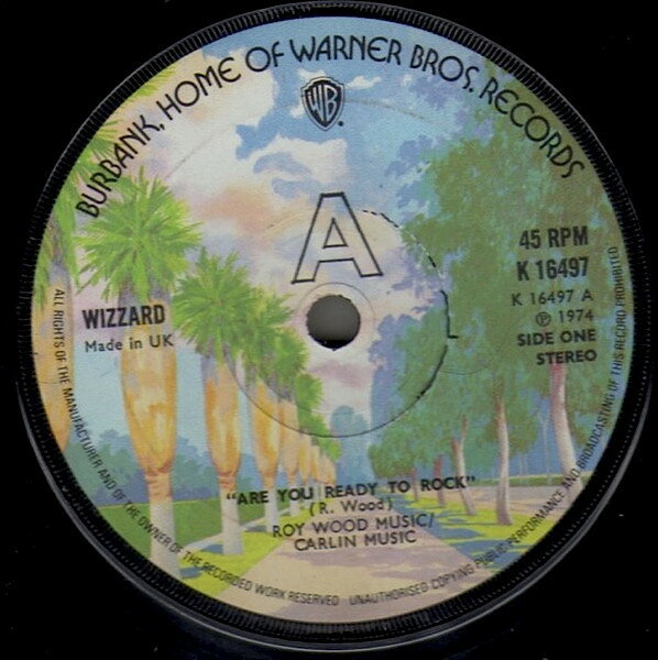 ・アーティスト Wizzard ・タイトル Are You Ready To Rock ・レーベル・型番 WARNER BROS. K16497 ・フォーマット 7インチレコード ・コンディション(盤) 良い (VG+) ・コンディション(...